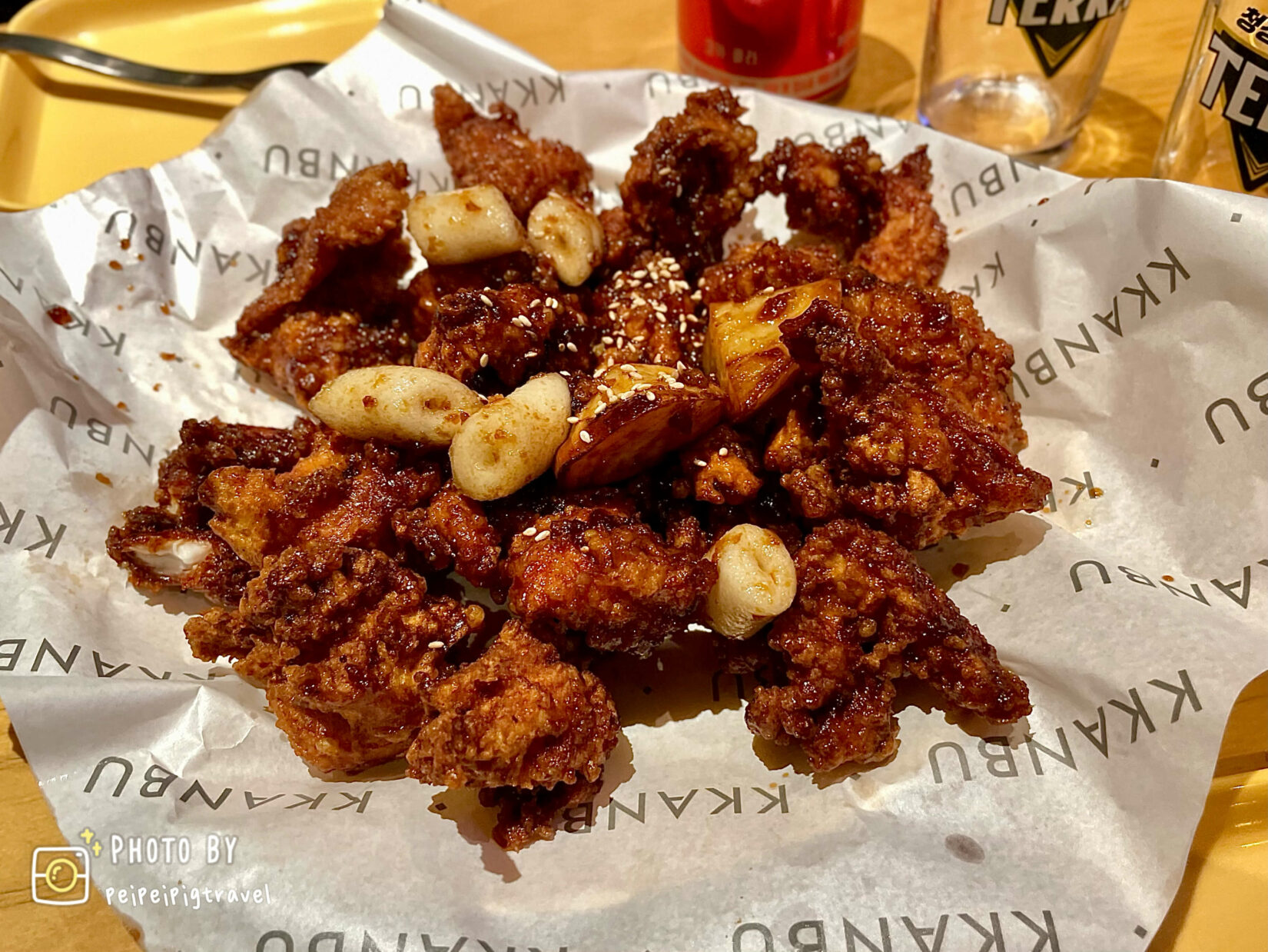 韓國首爾美食｜KKANBU Chicken (깐부치킨) －超級推薦的韓國連鎖炸雞店，蘇志燮歐巴代言過的韓式炸雞（附翻譯菜單） | 美食瑜樂