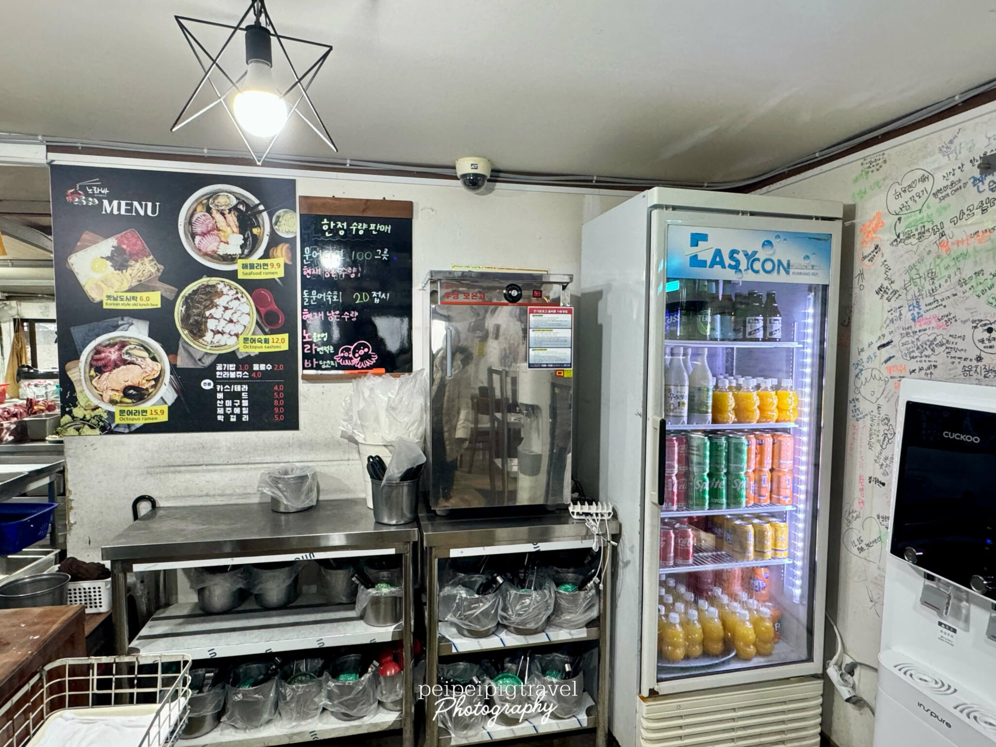 濟州島美食｜Noraba 노라바－看海景吃海鮮拉麵，店內還有每日限量50份的章魚拉麵 | 美食瑜樂